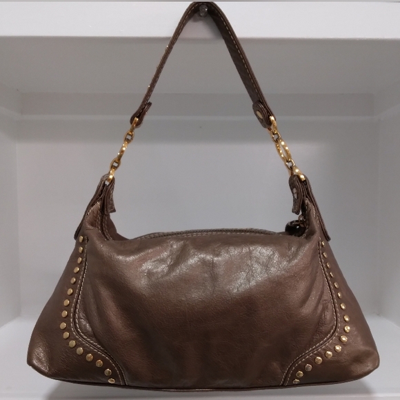 Junior Drake | Bags | Vintage Metallic Gold Studded Bag | Poshmark
